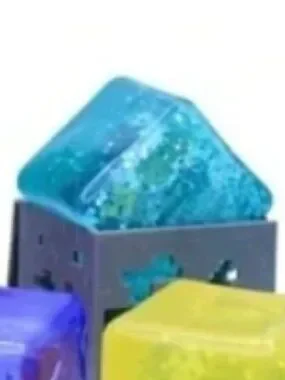 Minecraft | Toys | Teal Minecraft Jelly Cube Rare Novelty Sensory ...